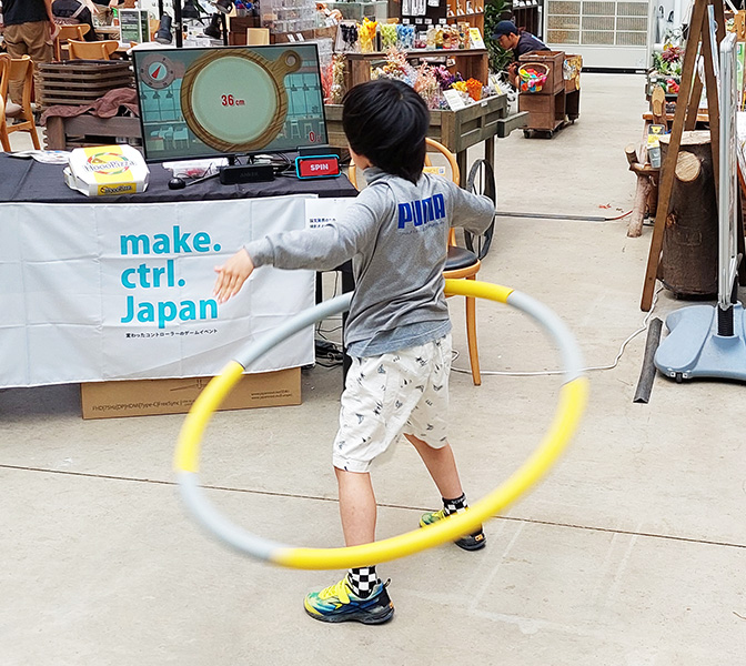 make.ctrl.Japan 変わったコントローラーのゲームイベント